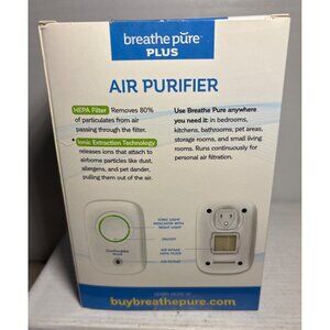 Breathe Pure Plus | Other | Air Purifier Plug In Breathe Pure Hepa ...
